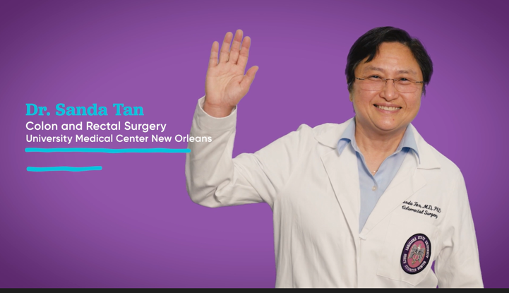 Sanda A. Tan, MD - Colorectal Surgeon in New Orleans - LCMC