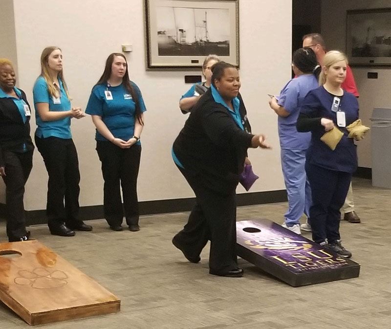 1st Annual Employee Cornhole Tournament | LCMC Health