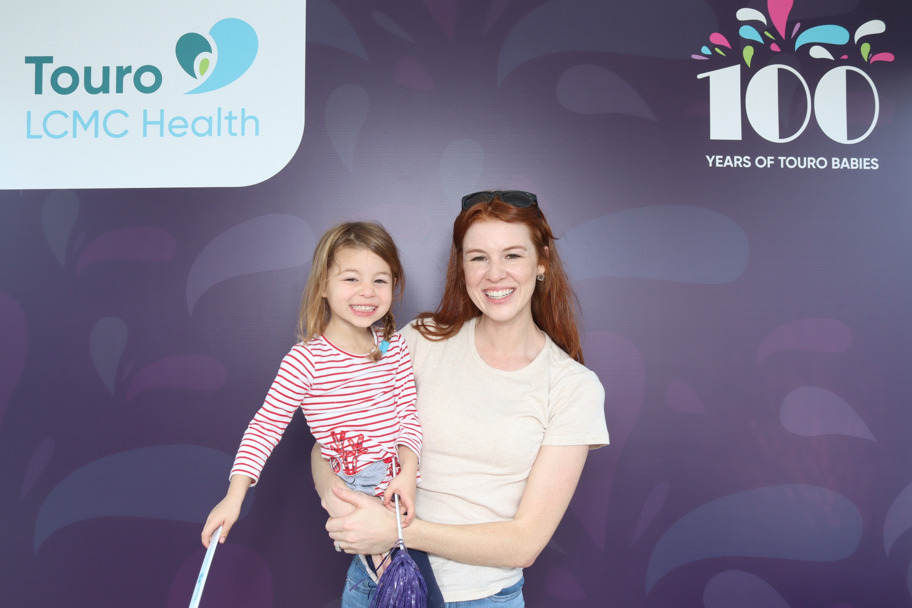 Touro's Centennial Celebration Photobooth | LCMC Health