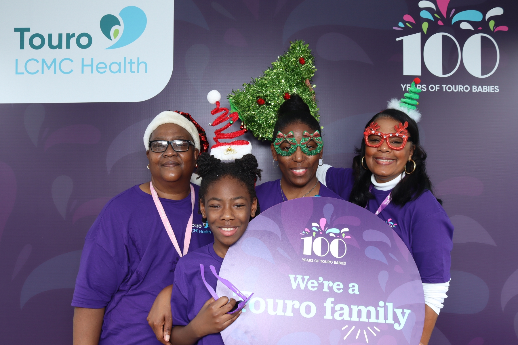 Touro's Centennial Celebration Photobooth | LCMC Health
