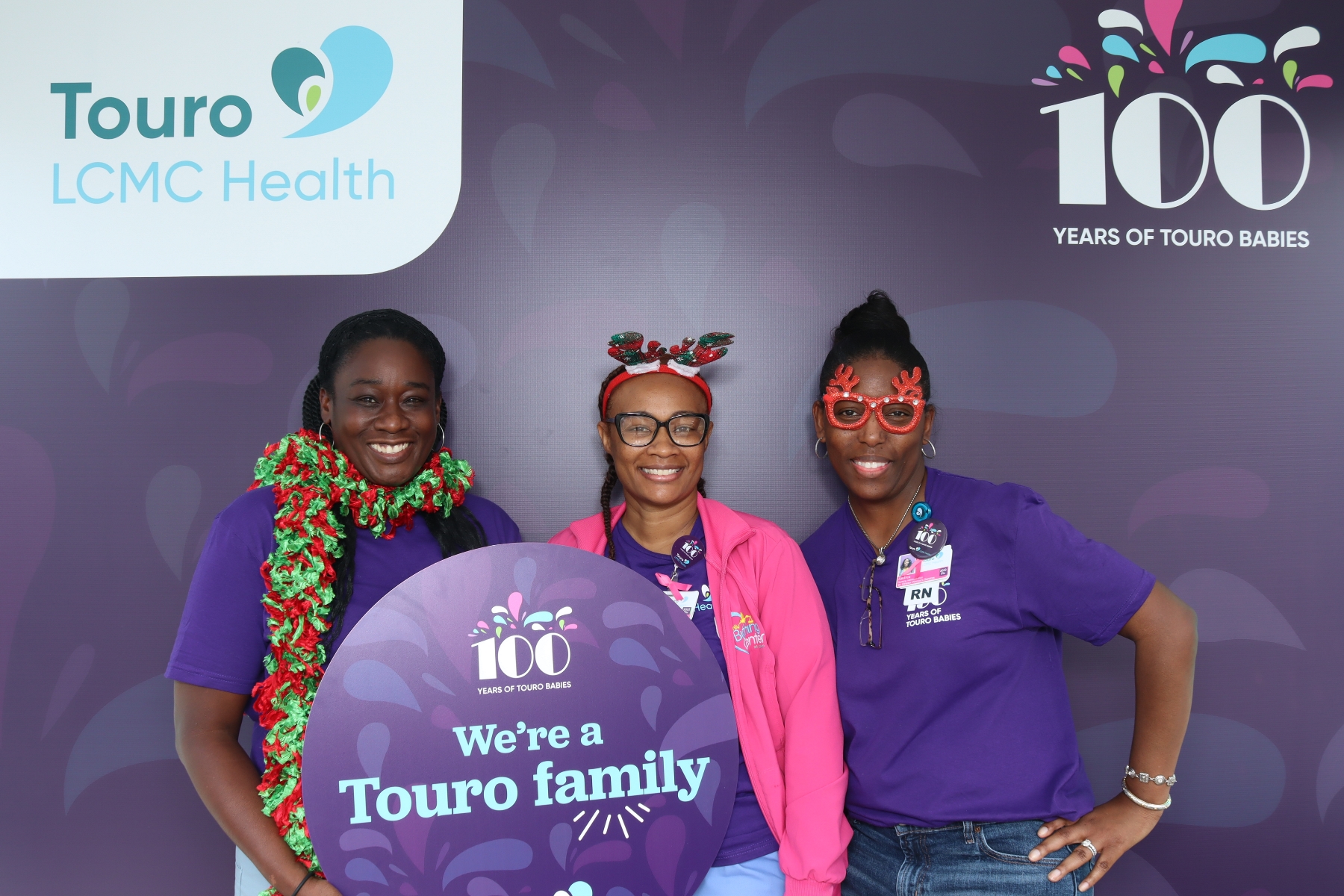 Touro's Centennial Celebration Photobooth | LCMC Health