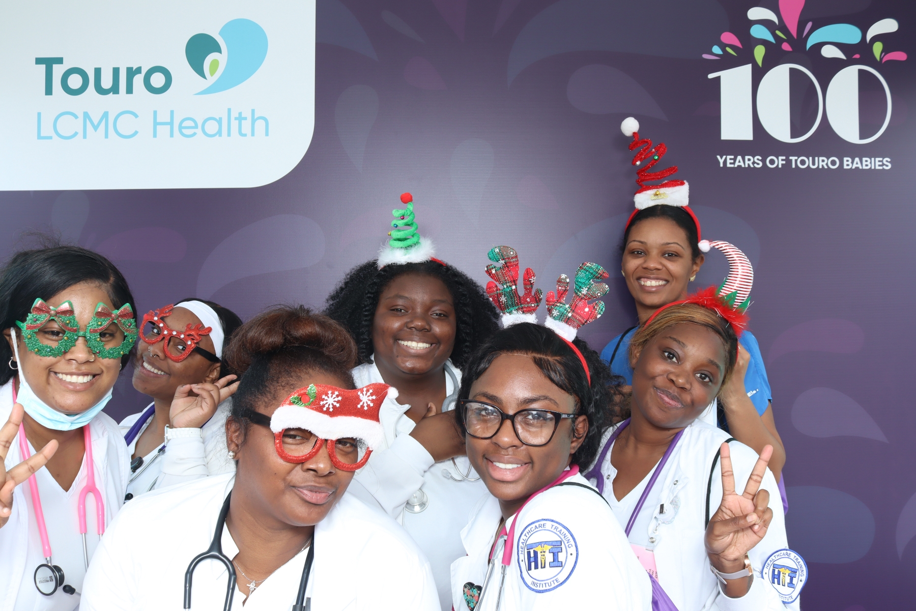 Touro's Centennial Celebration Photobooth | LCMC Health