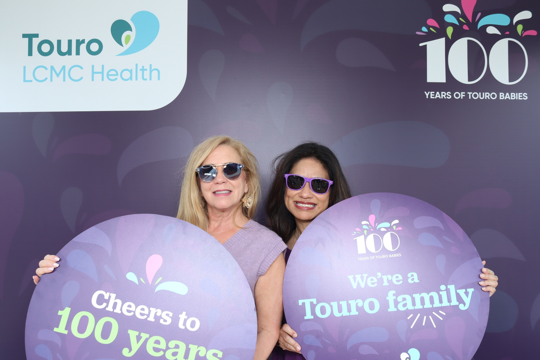 Touro's Centennial Celebration Photobooth | LCMC Health