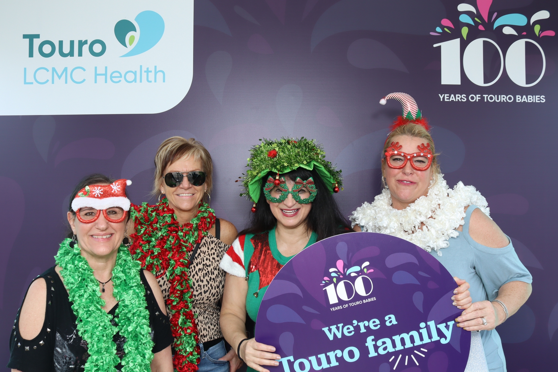 Touro's Centennial Celebration Photobooth | LCMC Health
