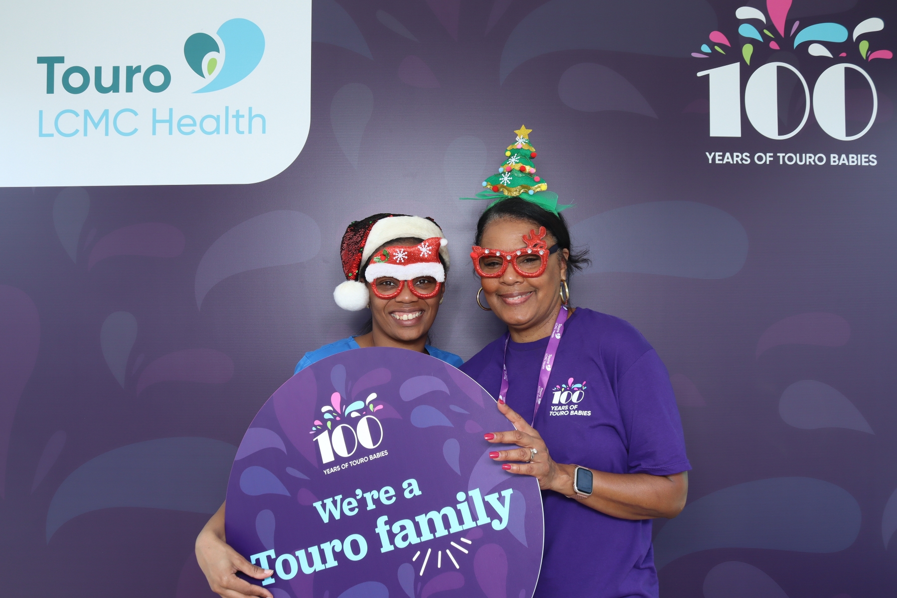 Touro's Centennial Celebration Photobooth | LCMC Health