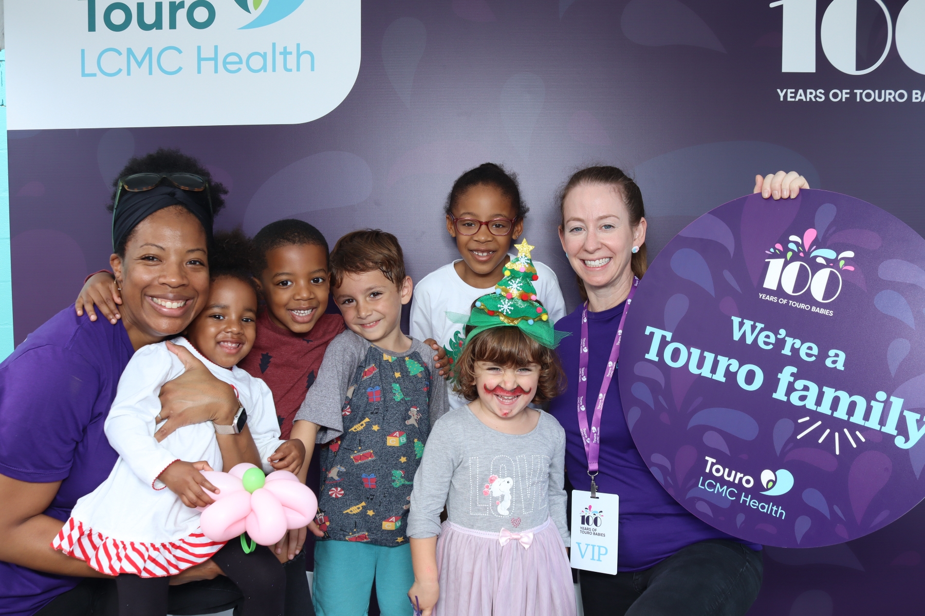 Touro's Centennial Celebration Photobooth | LCMC Health