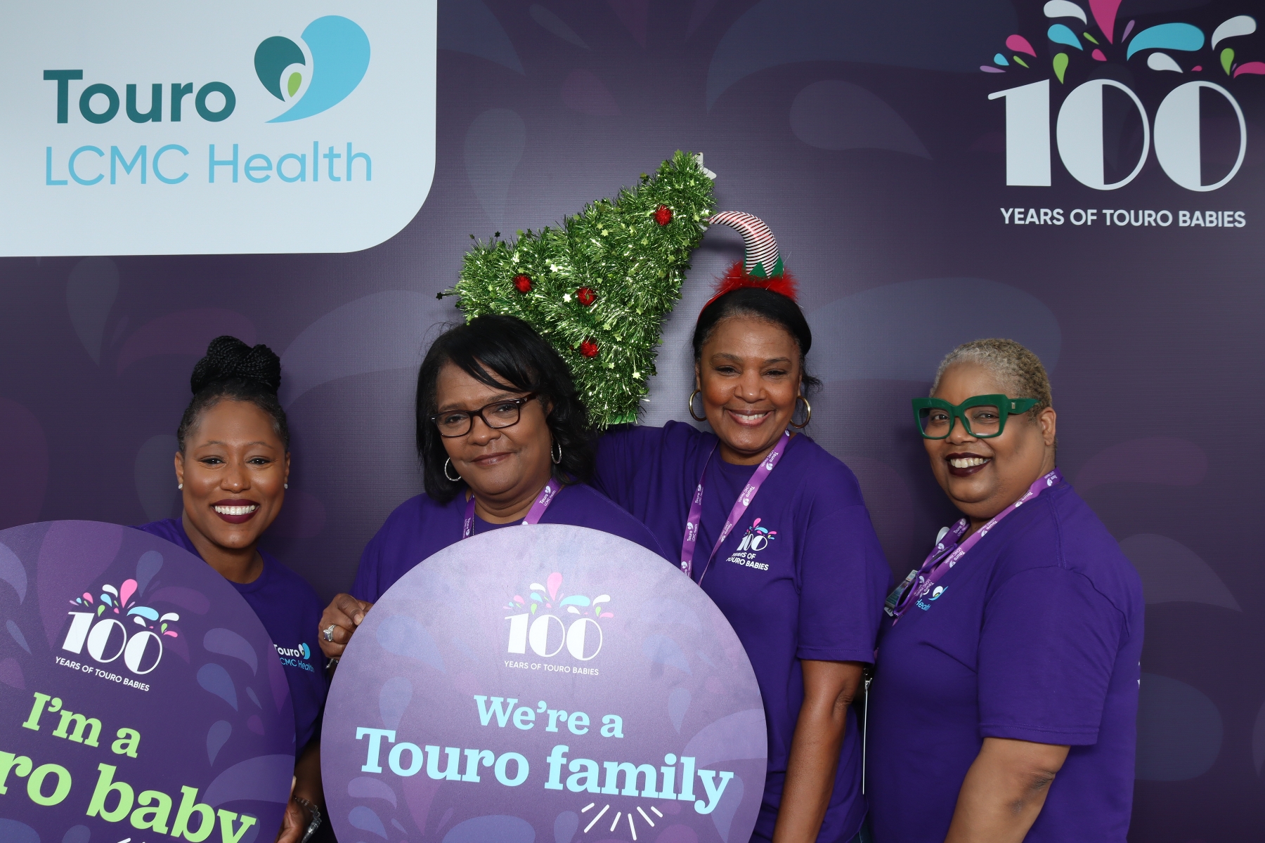 Touro's Centennial Celebration Photobooth | LCMC Health
