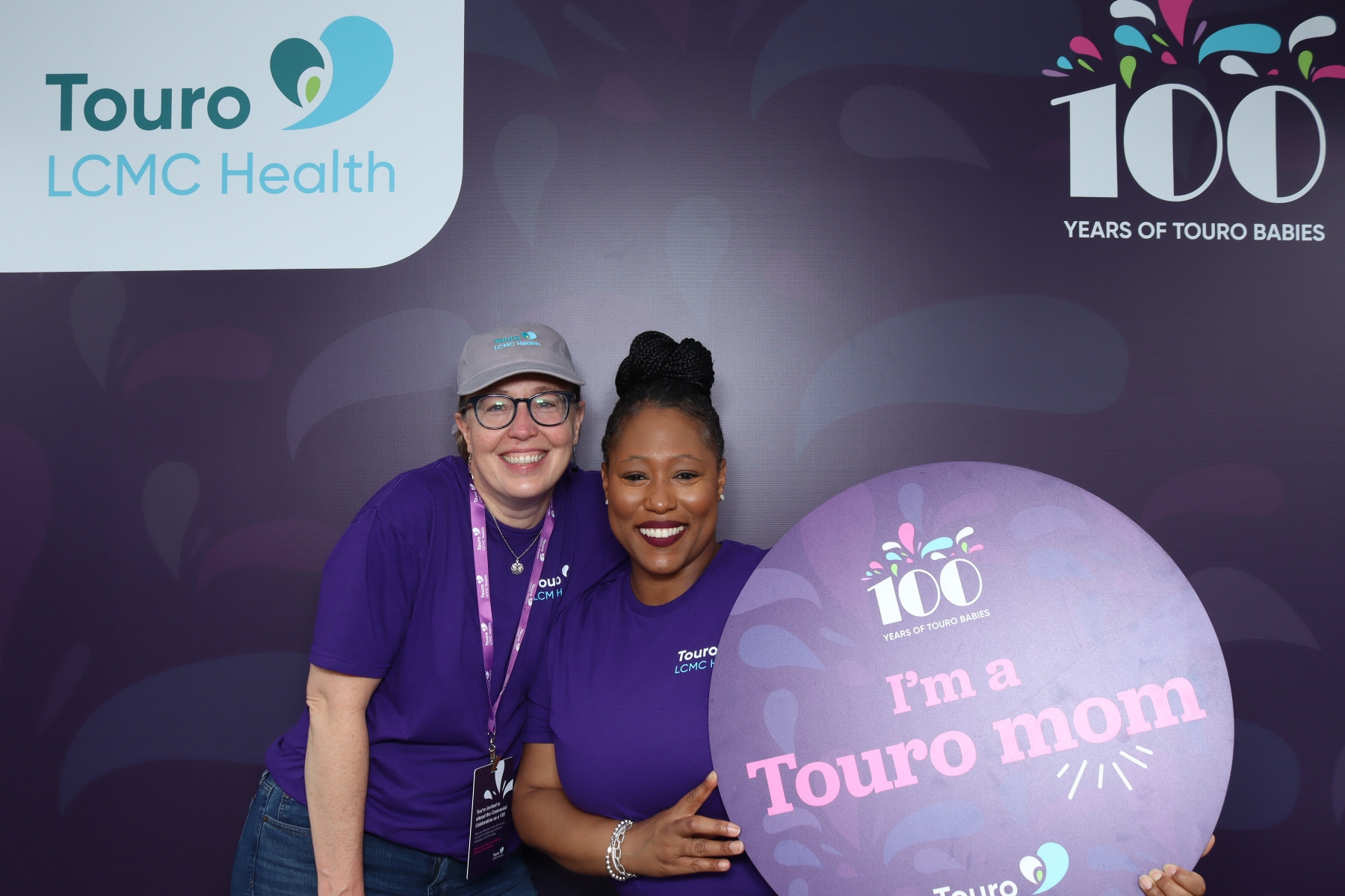 Touro's Centennial Celebration Photobooth | LCMC Health