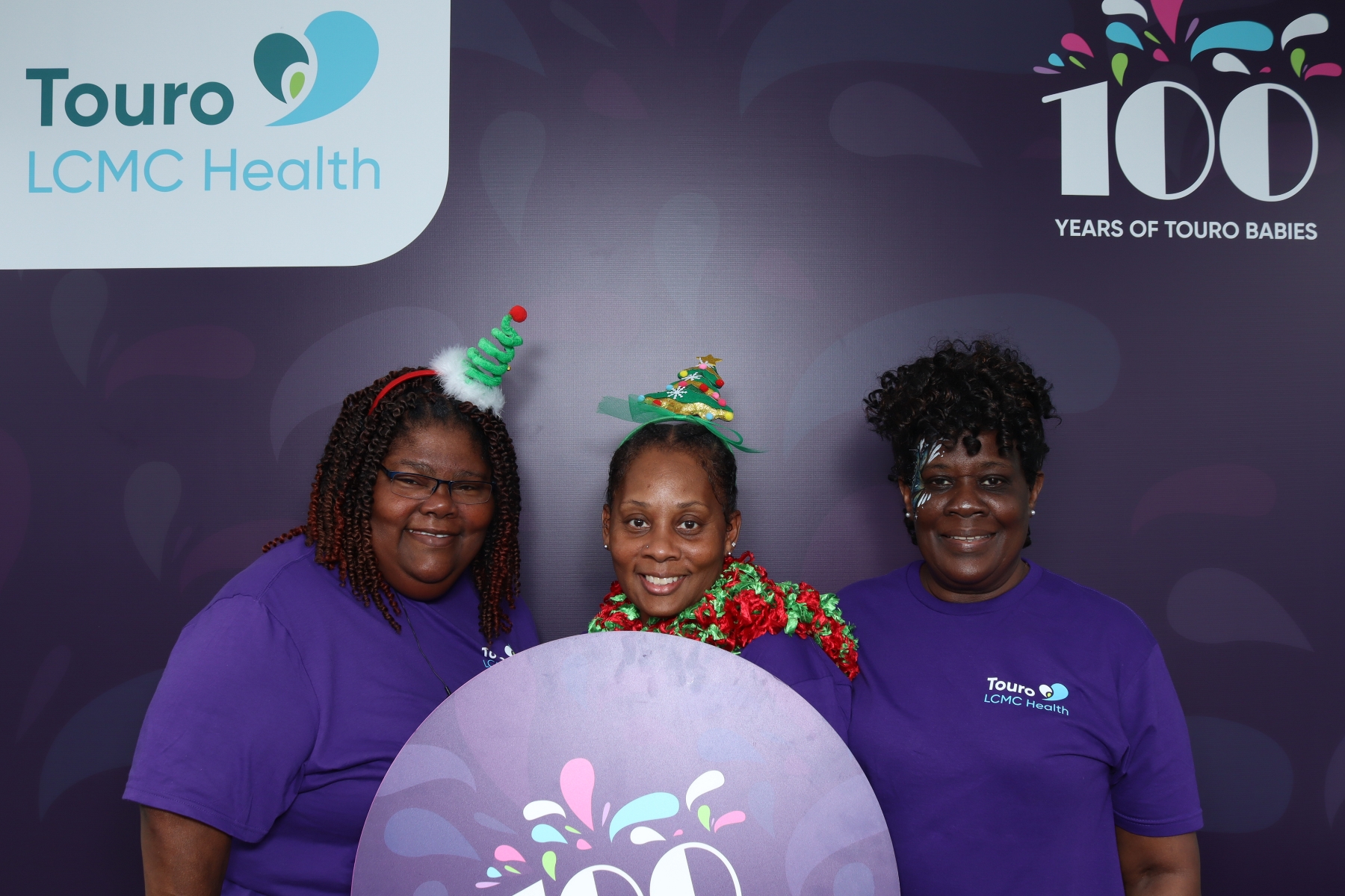 Touro's Centennial Celebration Photobooth | LCMC Health