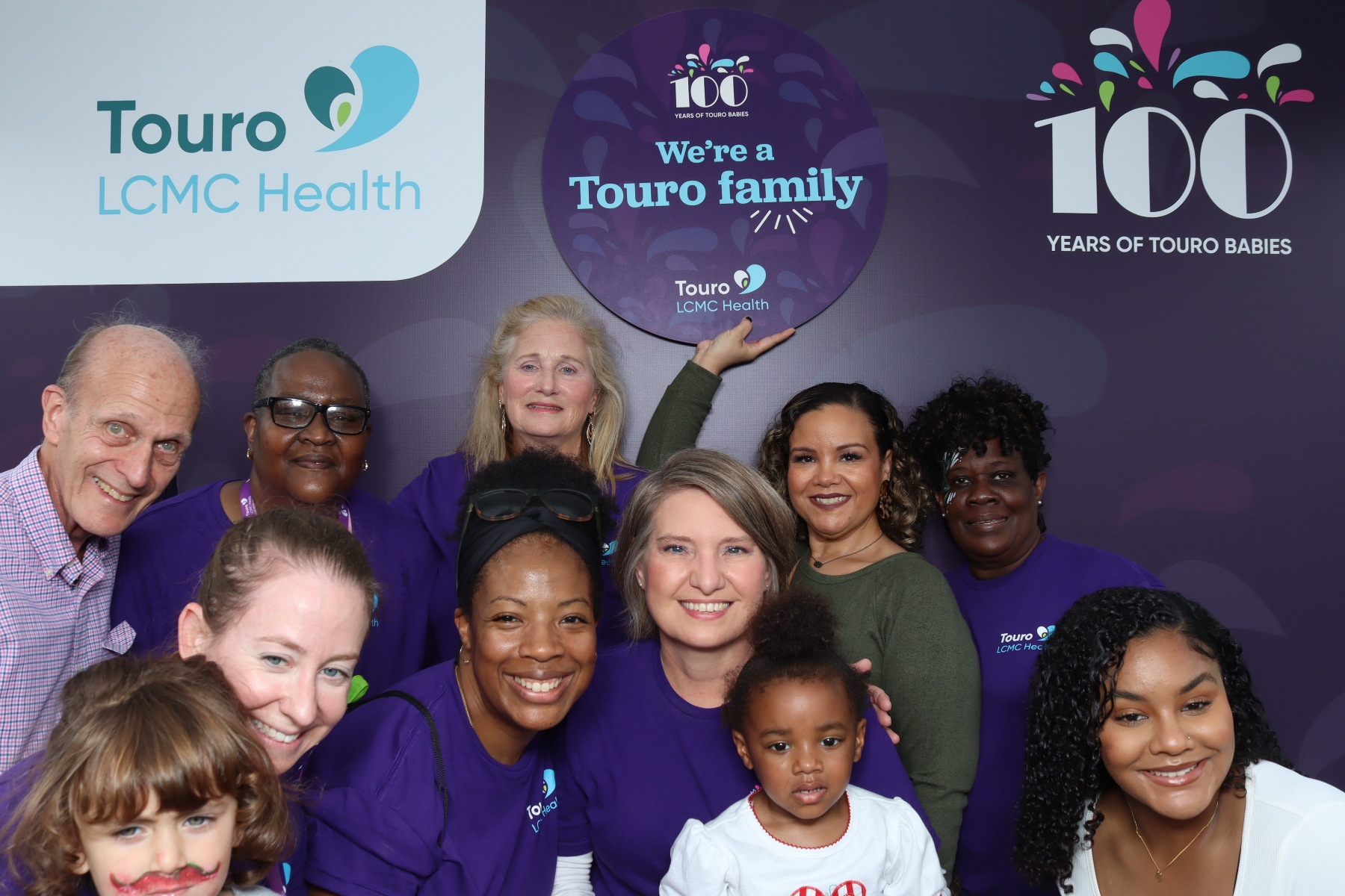 Touro's Centennial Celebration Photobooth | LCMC Health