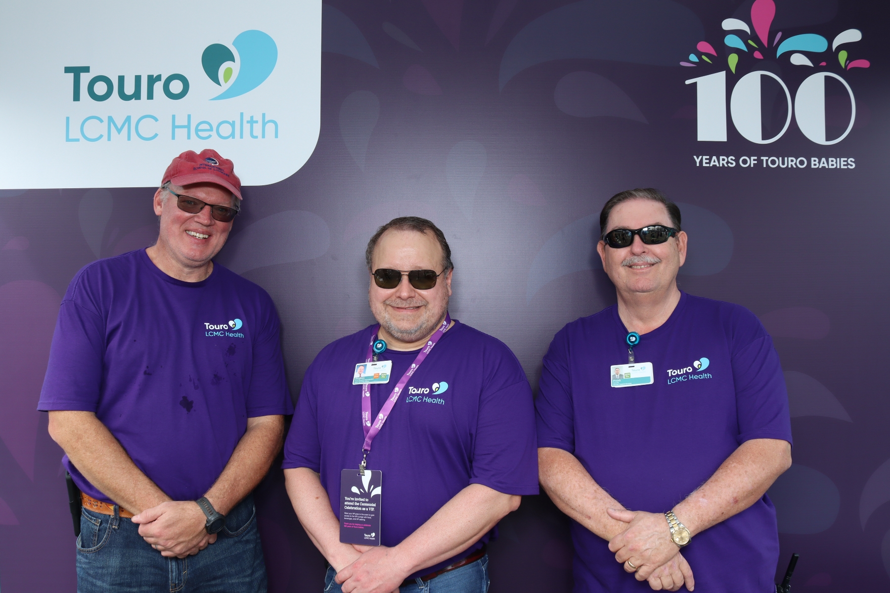 Touro's Centennial Celebration Photobooth | LCMC Health