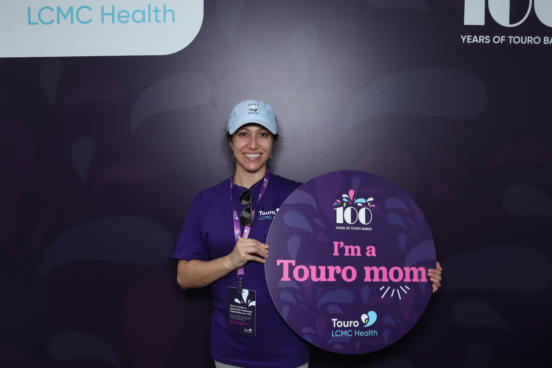 Touro's Centennial Celebration Photobooth | LCMC Health