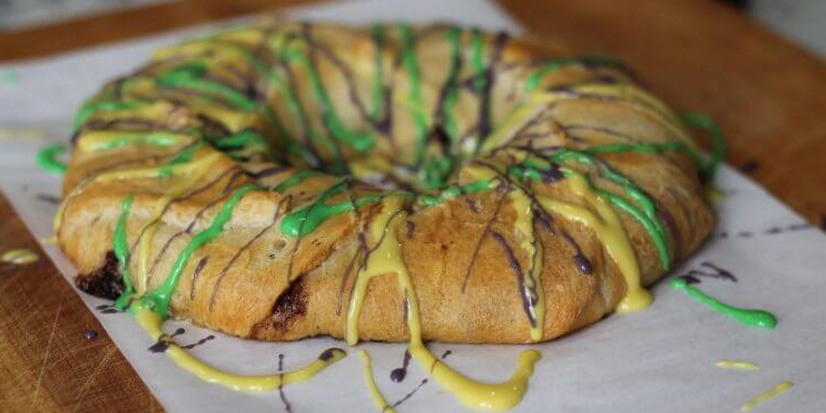 “Lightened Up” King Cake