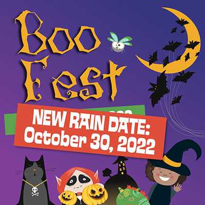 Boo fest new rain date October 30, 2022